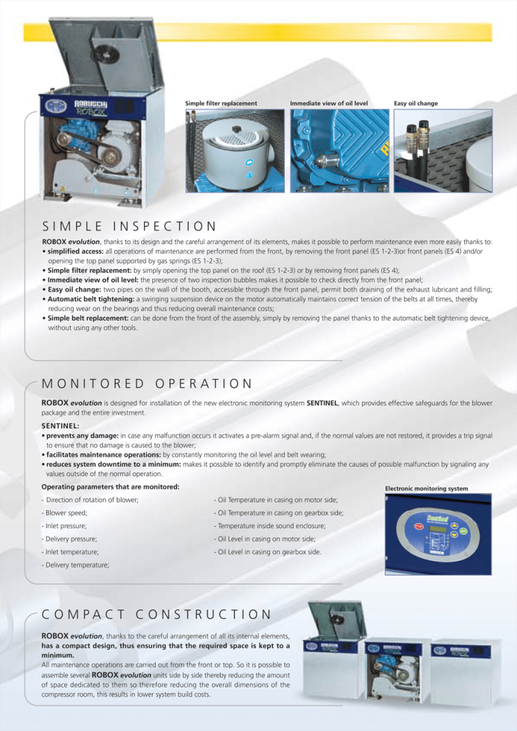 Air Blowers ROBOX Evolution Series – Continuum Sdn. Bhd.